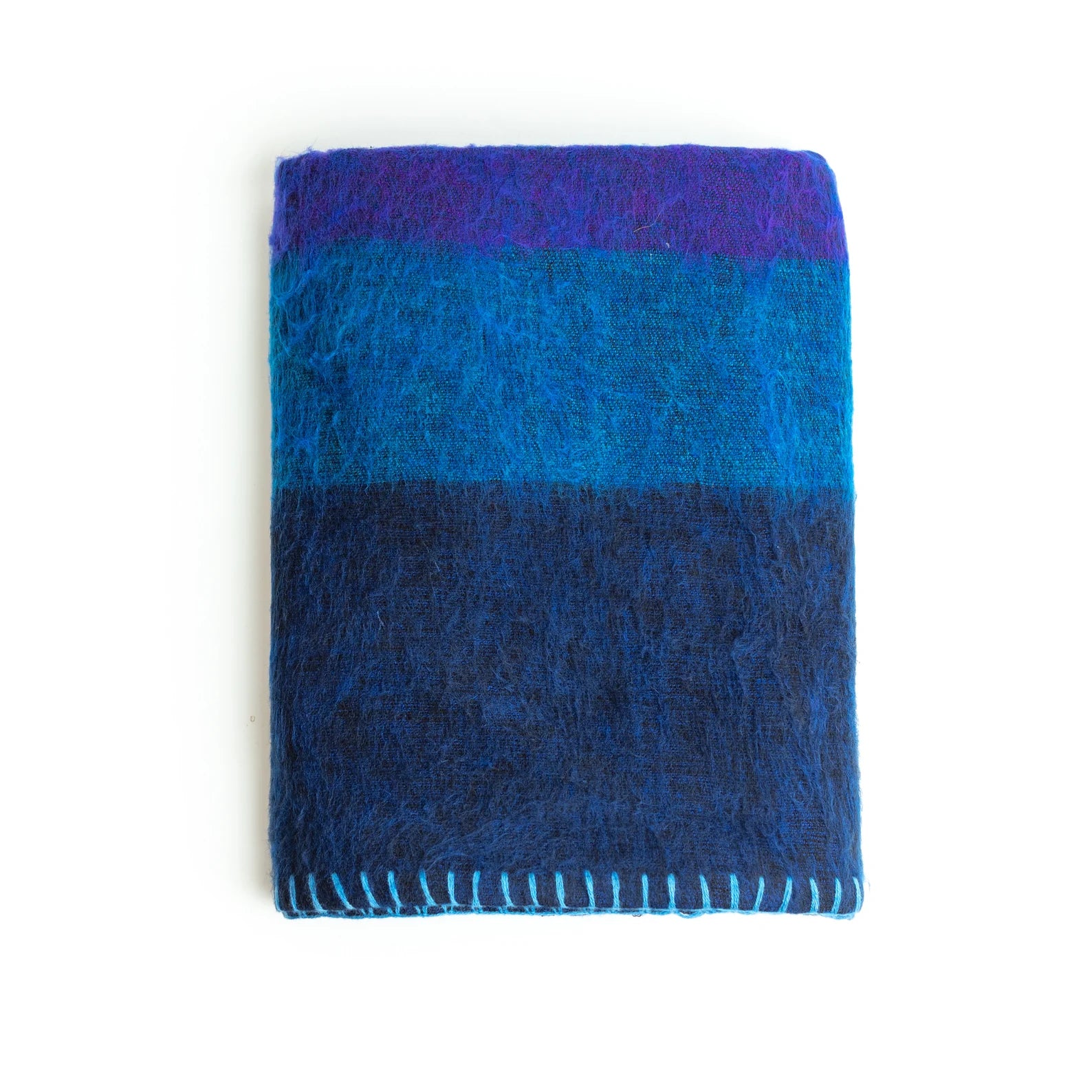 Cielo Wool Throw Blanket – Cassia Clover