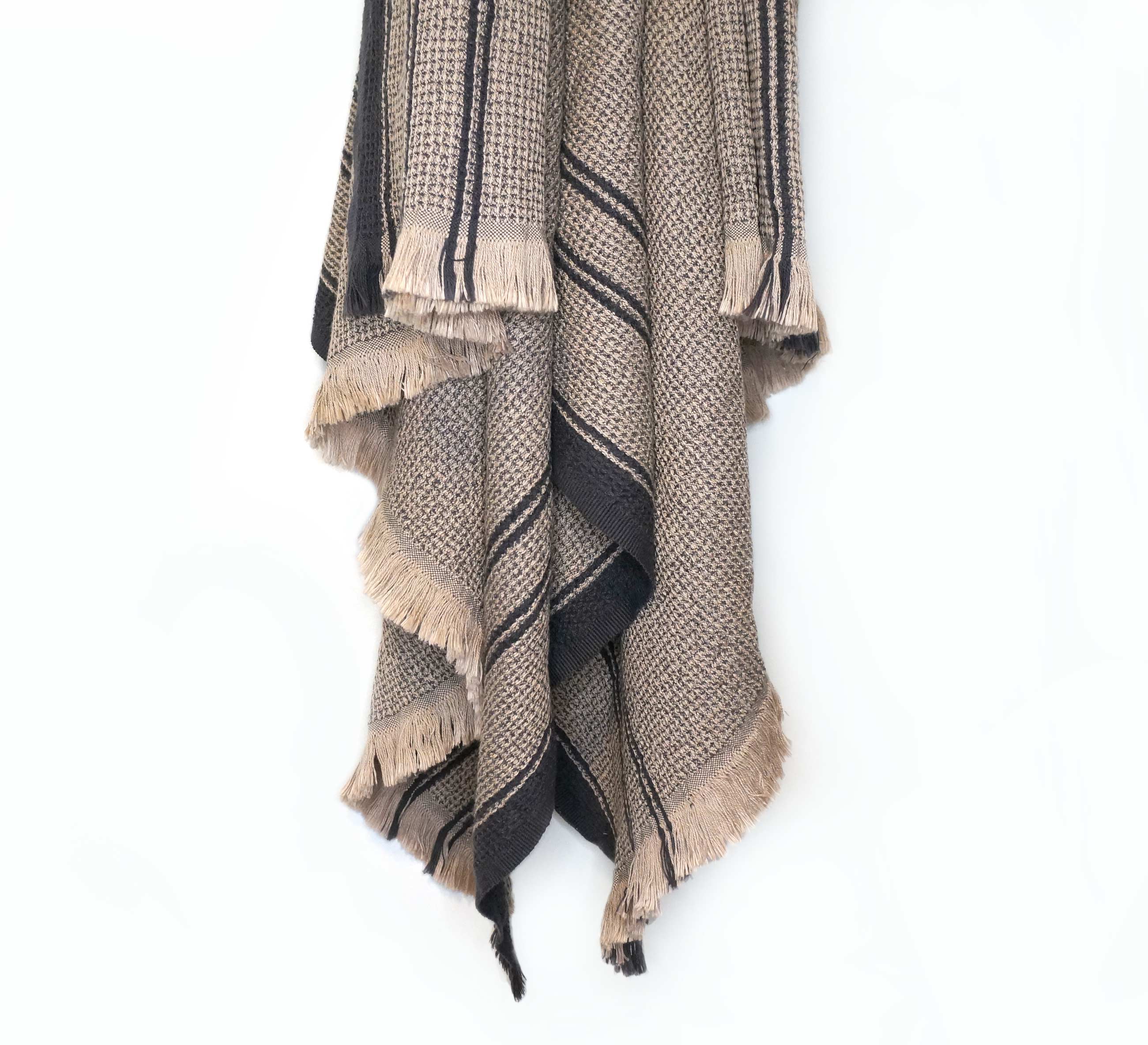 Esme Chocolate Throw Blanket – Cassia Clover